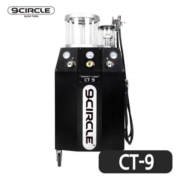 Engine Flush Machine with 12L Glass CT-9 (엔진오일 교환 장비) – 나인서클코리아