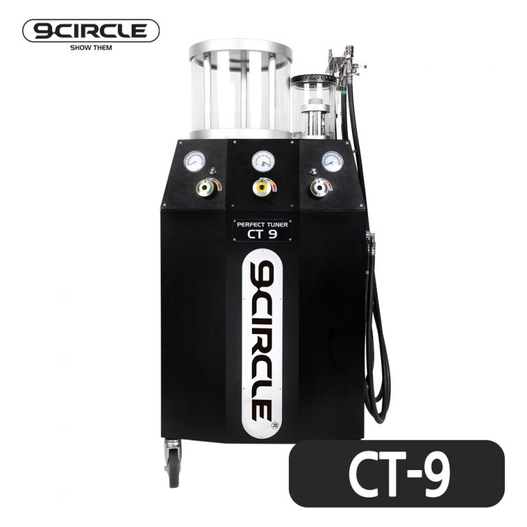 Engine Flush Machine with 12L Glass CT-9 (엔진오일 교환 장비) – 나인서클코리아