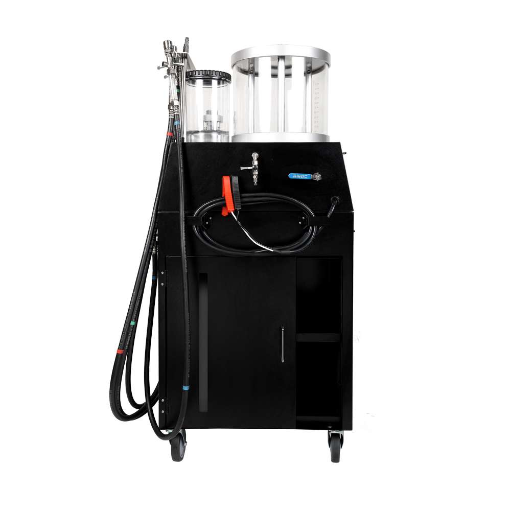 Engine Flush Machine with 12L Glass CT-9 (엔진오일 교환 장비) – 나인서클코리아